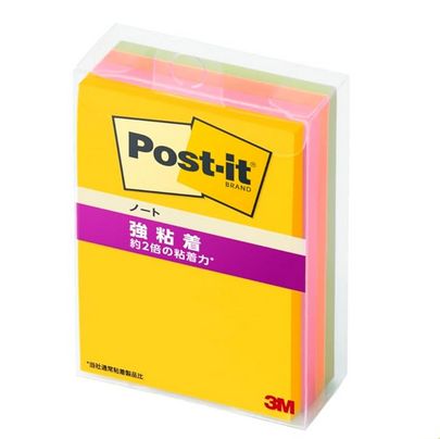3M スリーエム Post-it ポストイット 付箋 ノート中 45枚4色 マルチカラー⑥ 656SS-MC-6N - メルカリ