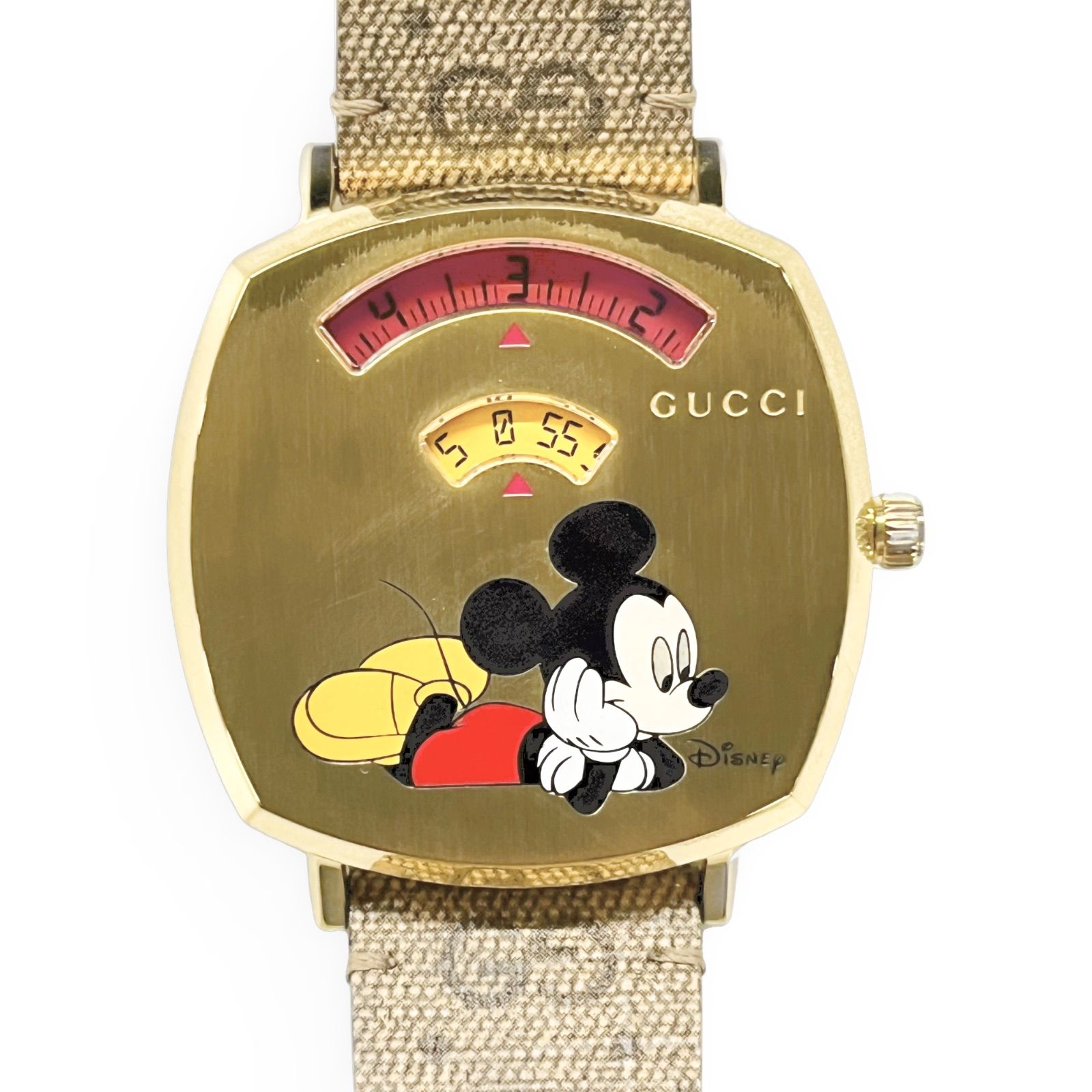 【中古 USED】GUCCI グッチ YA157420 グリップウォッチ ディズニーコラボ ミッキーマウス - メルカリ
