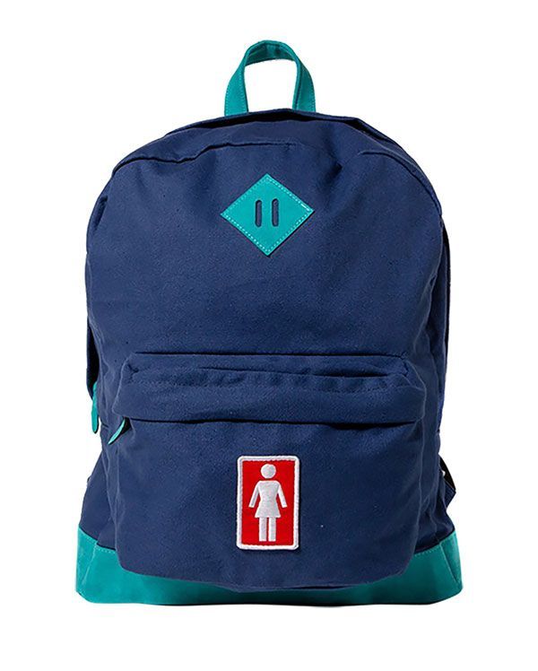Girl Skateboards (ガール) リュックサック バックパック カバン Simple Backpack Navy スケボー ...