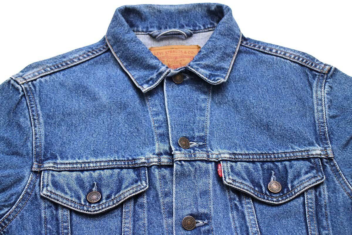 90s イタリア製 Levi'sリーバイス 70503 デニムジャケット 4ポケット S