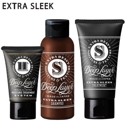 【3点セット】モルトベーネ ディープレイヤー シャンプー ExS 80mL + ディープレイヤー トリートメント ExS 60g + ディープレイヤーH 40g セット エクストラスリーク ...