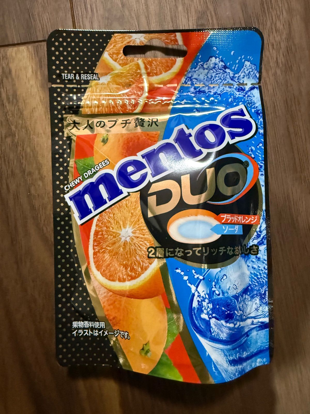 メントス DUO ブラッドオレンジ＆ソーダ 10袋 - メルカリ