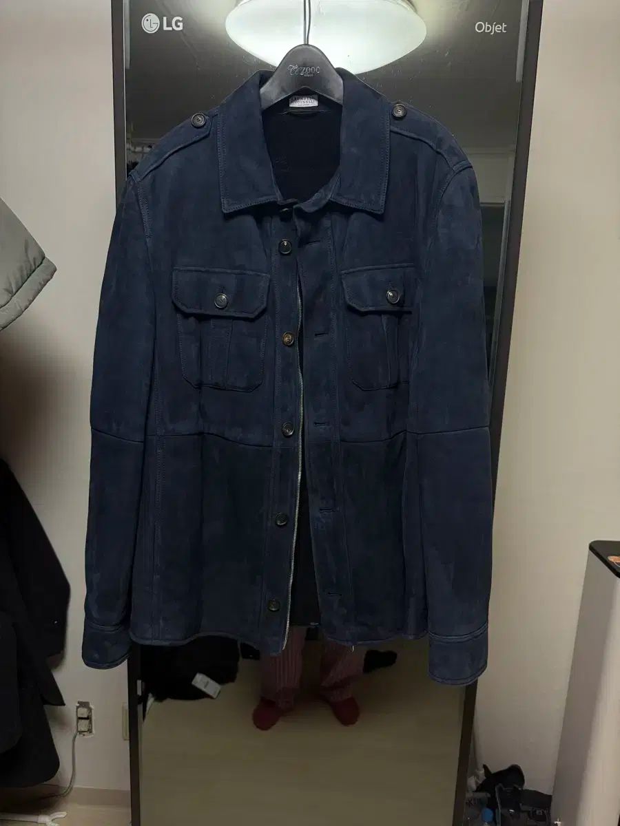 【雷市場（ポンジャン）商品韓国直送】 Brunello Cucinelli(ブルネロ クチネリ) 22fw スエード ムートンコート L （ 105 ） - メルカリ