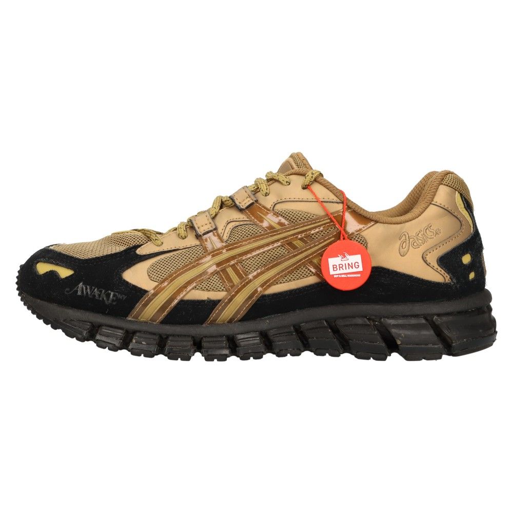 ASICS (アシックス) ×AWAKE NY GEL-KAYANO 5 360 GOLD/BLACK アウェイク ニューヨーク ゲルカヤノ5 ...