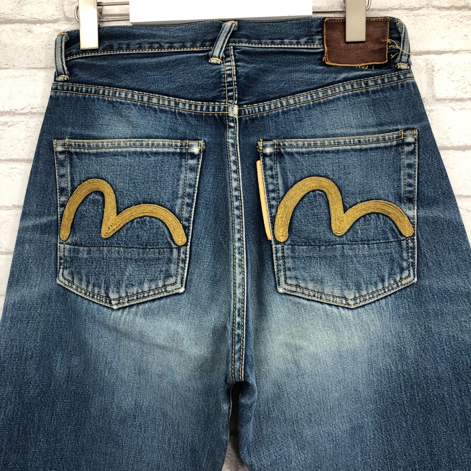 EVISU エビス No.2 カモメ デニム W32 アメカジ セルビッジ EVISU エビス No.2 カモメ デニム W32 アメカジ セルビッジ