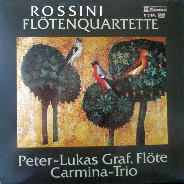 スイスLP Gioacchino Rossini, Peter-Luka Flotenquartette D8608 CLAVES /00400 - メルカリ
