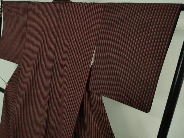 平和屋着物□上質な紬 霞文 正絹 逸品 AAAU3883fw