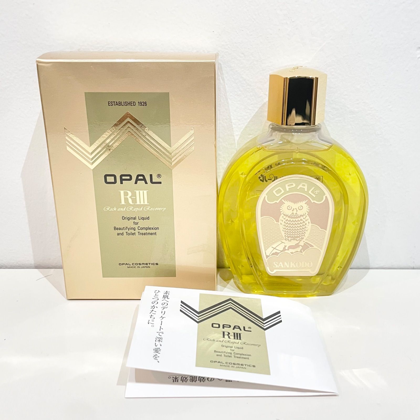 627617 【未開封】 美容原液 薬用 オパール 150ml OPAL R-III Rich and Rapid Recovery Original Liquid for ...