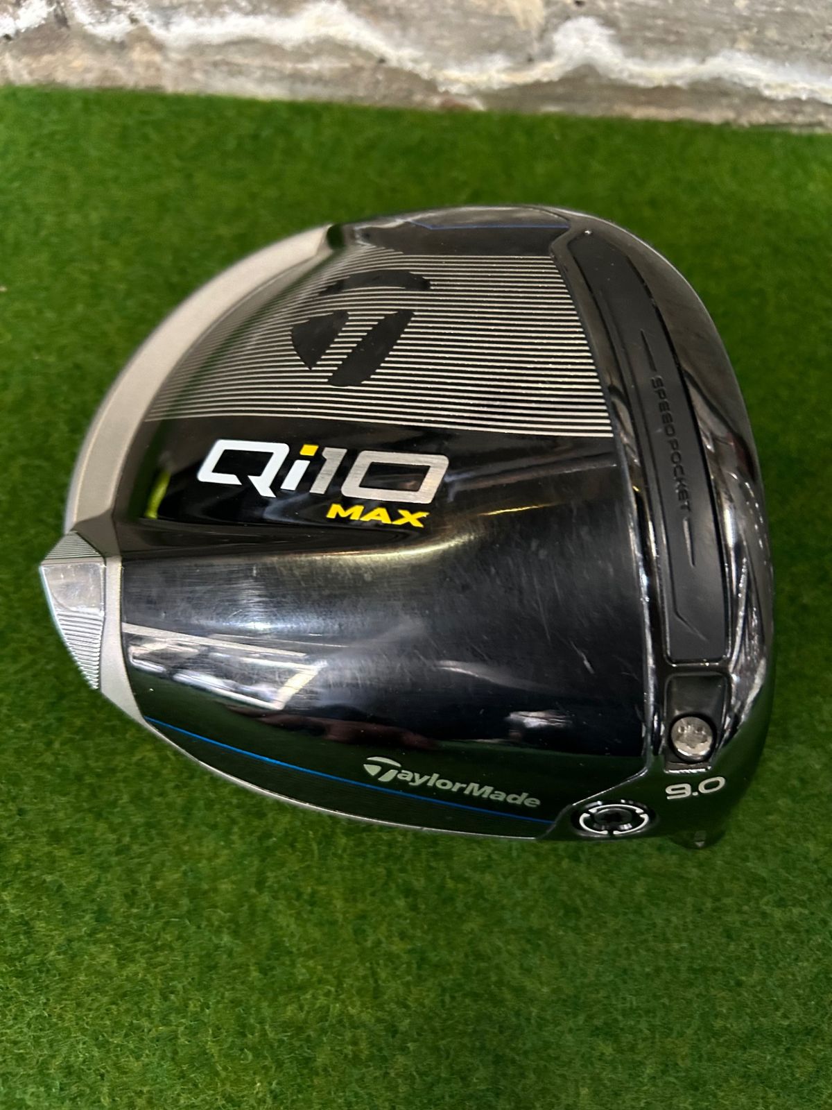 テーラーメイド Qi10MAX 9度 ヘッドのみ 中古 カバーあり - メルカリ