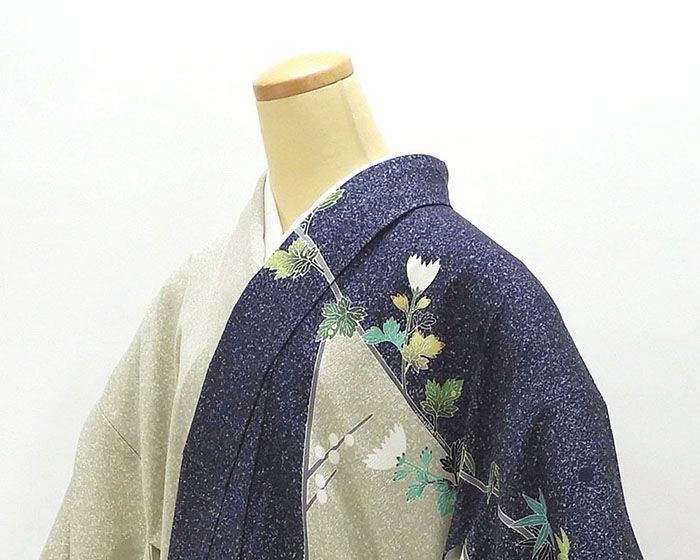 訪問着 正絹 人間国宝 羽田登喜男作 TOKIOetTOKI おしどり 訪問着 美品