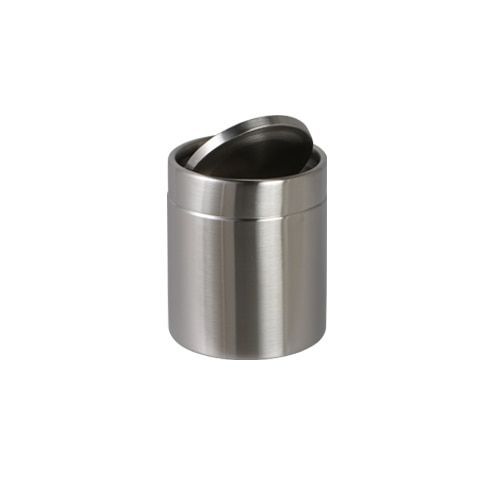 ダルトン(Dulton) ダストビン タンボール 1L コンパクトタイプ ステンレス 卓上ふた付きゴミ箱 K555-527ST - メルカリ