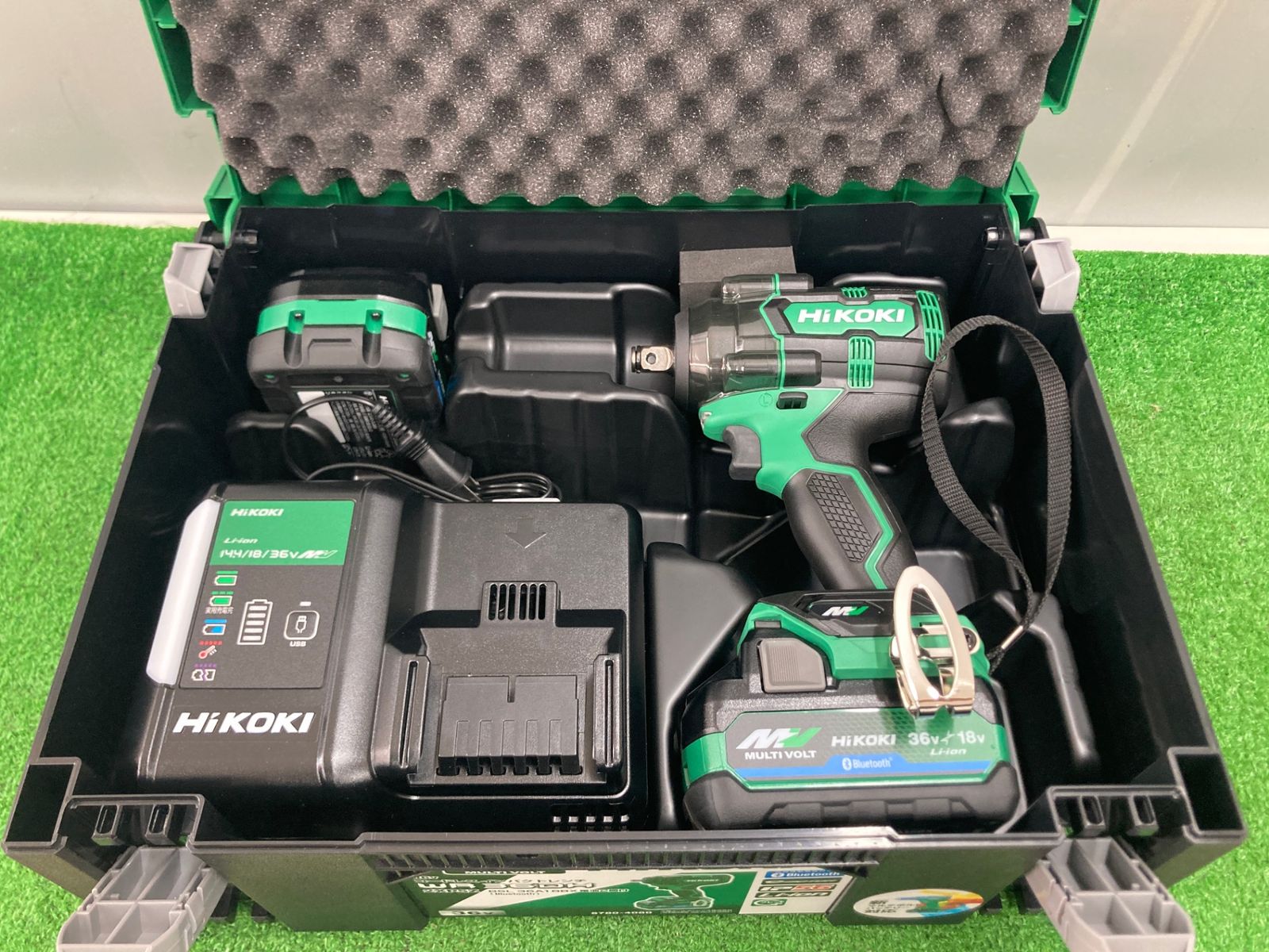 【未使用品】【0922】★HiKOKI(ハイコーキ) 36vコードレスインパクトレンチ (2.5Ahバッテリx2/充電器/ケース) WR36DH(2XPSZ) ITFOO7UVQ544 - メルカリ