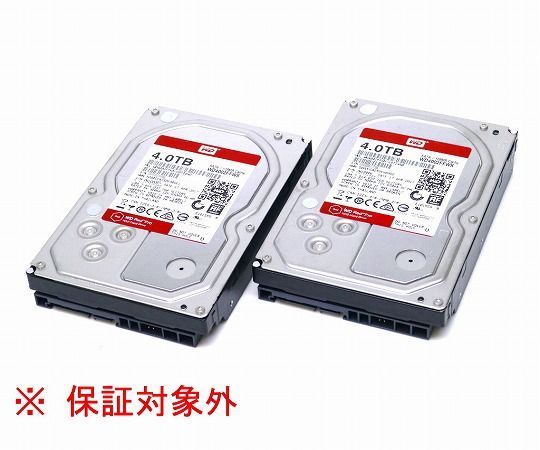 【2本セット】Western Digital WD Red Pro WD4002FFWX 4TB/3.5インチ/NAS用SATA HDD ...