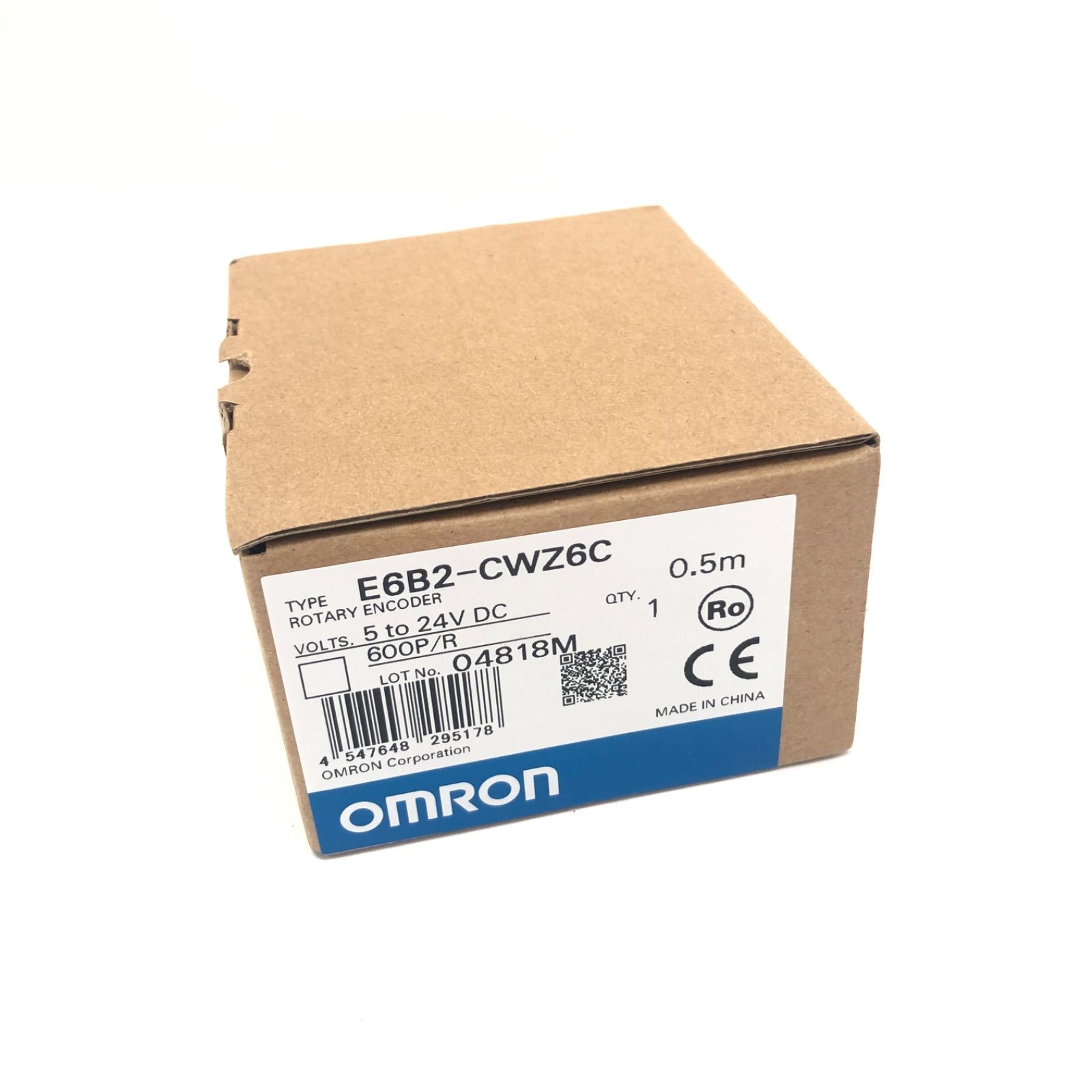 omron インクリメンタル型 外形Φ40 ロータリエンコーダ 出力A相B相Z相 DC5-24V オープンコレクタ出力 (正式製品型番 ...