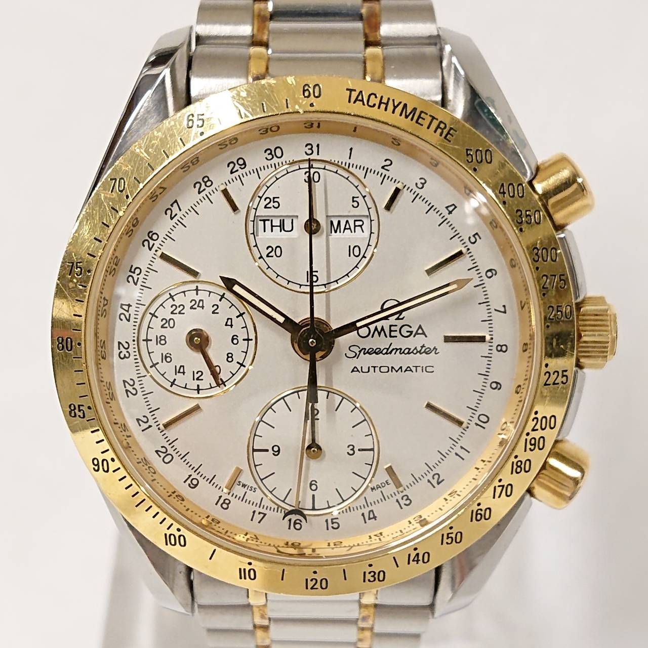 OMEGA 3221.30 SPEED MASTER automatic MENS オメガ スピードマスター 自動巻き メンズ 腕時計 - メルカリ