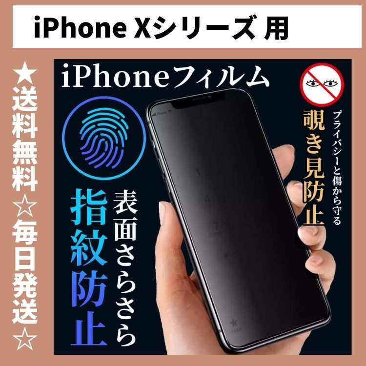iPhoneXS iPhoneX iPhoneXR iPhoneXSMAX 保護フィルム 覗き見防止 プライバシー アンチグレア 指紋防止 さらさら プライバシー iPhone X XS XR ...