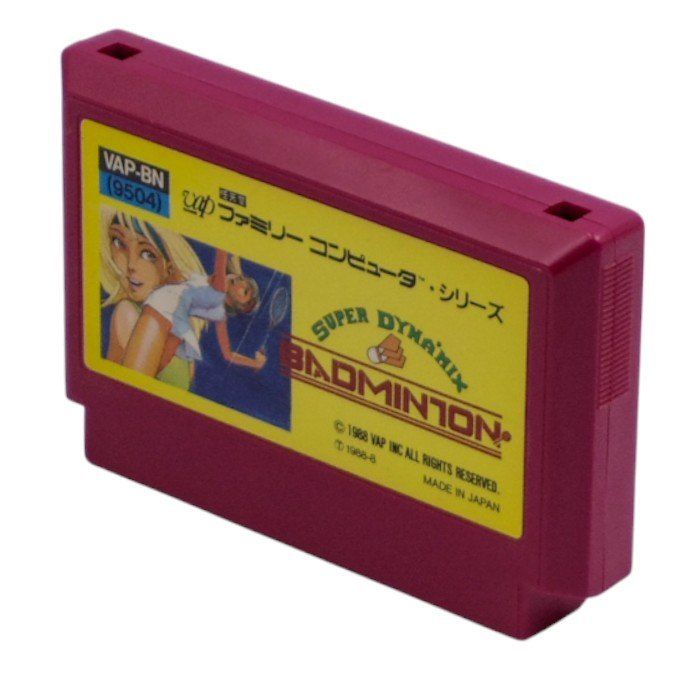 VAP ファミリーコンピュータ SUPER DYNA'MIX BADMINTON スーパーダイナミック バドミントン VAP-BN(9504 ...