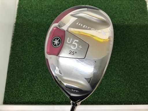 【中古】 ヤマハ inpres X D UT(2012) U5+ レディース ユーティリティ UT MX-412U (フレックスR) レディース 女性用 右利き 右用 Cランク ゴルフクラブ ...