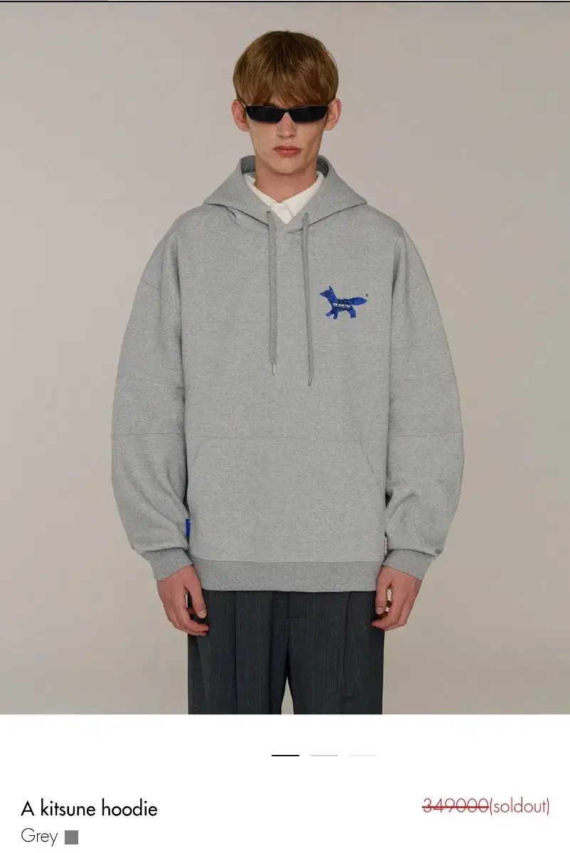 A2 19SS ADER ERROR(アーダーエラー) x Maison Kitsuné(メゾンキツネ) フード付きTシャツ 出品 - メルカリ