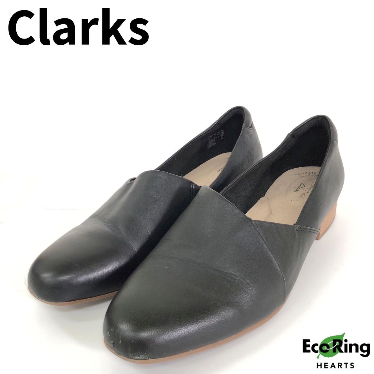 Clarks クラークス ジュリエットパーム レザー 大きめサイズ 実寸 27.5cm ローファー 革靴 【送料無料】 MID - メルカリ