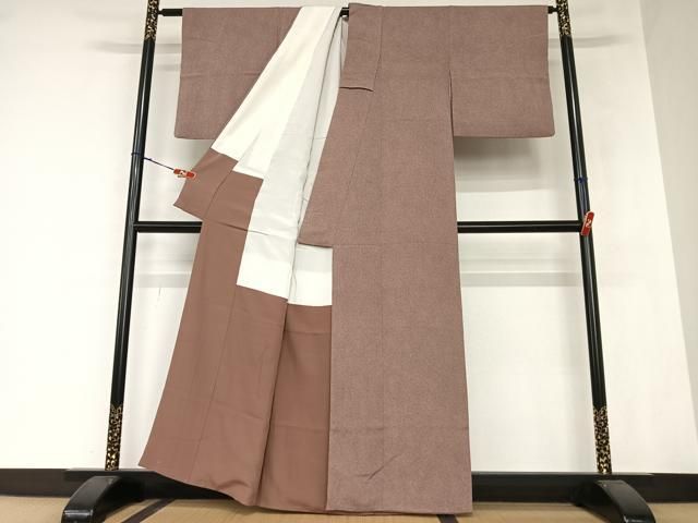 平和屋着物○江戸小紋 彫士：住田双光・染士：服部光擴 鮫小紋柄 正絹