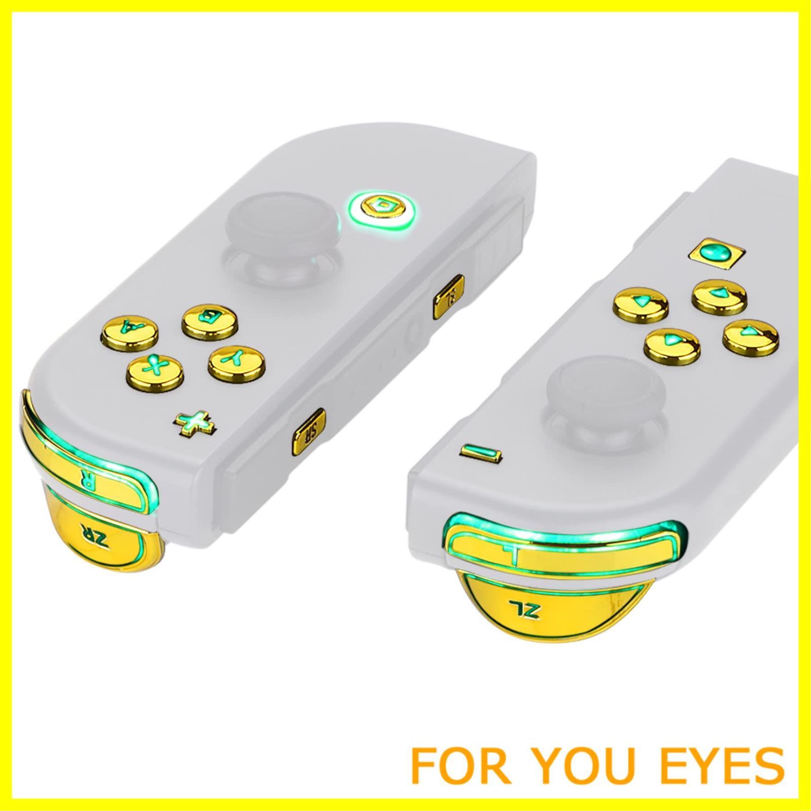 【特価セール】eXtremeRate Switchに対応用ジョイコンDFS LEDキット、七つの色と九つのモードがあり、Switch&有機el ...