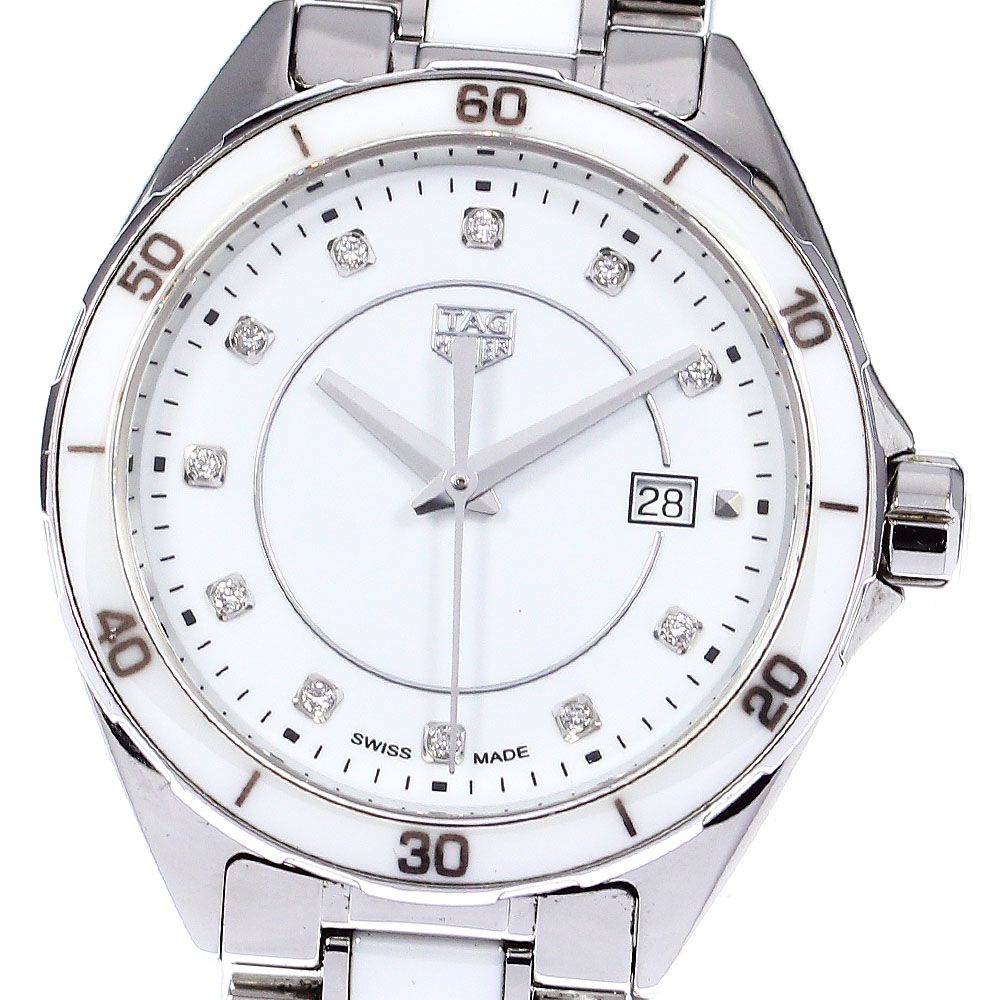 タグホイヤー TAG HEUER WBJ141AD-0 フォーミュラー1 デイト 11Pダイヤ クォーツ レディース_792006 - メルカリ
