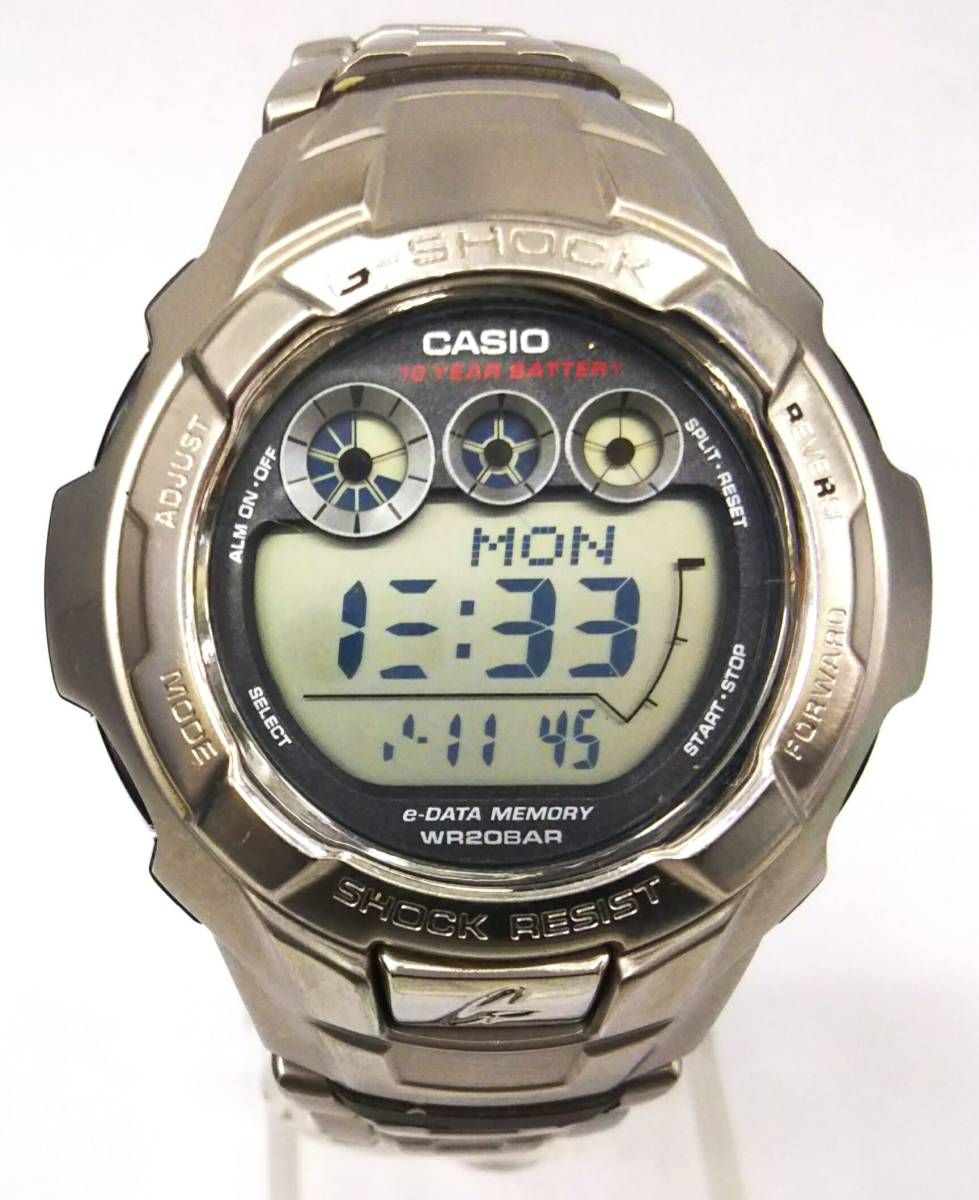 ジャンク 稼働品 CASIO カシオ G-SHOCK G-7100D クォーツ 腕時計 液晶欠け 使用感有り - メルカリ