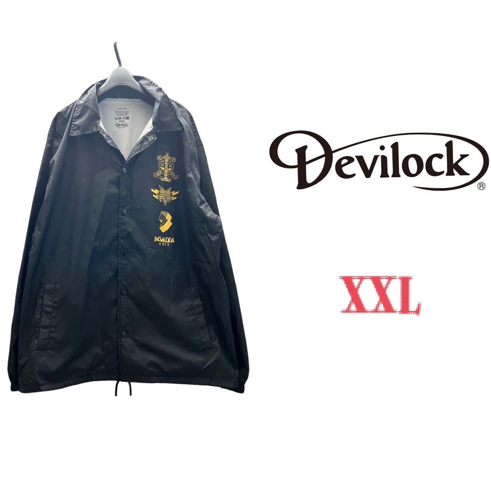デビロック DEVILOCK ANTI POWER COACH JACKET (JACKET)(DVLCKSS-16-BK) ジャケット コーチジャケット ナイロン アンチパワー ロゴ 国内 ...