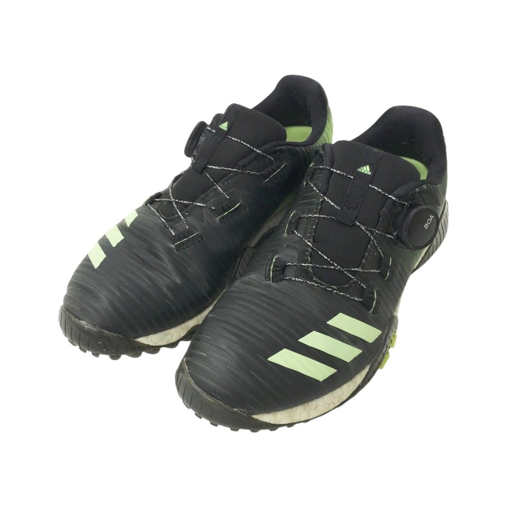 ADIDAS GOLF アディダスゴルフ EVN791001 スパイクレス ゴルフシューズ ブラック系 23.5 [240101338547 ...