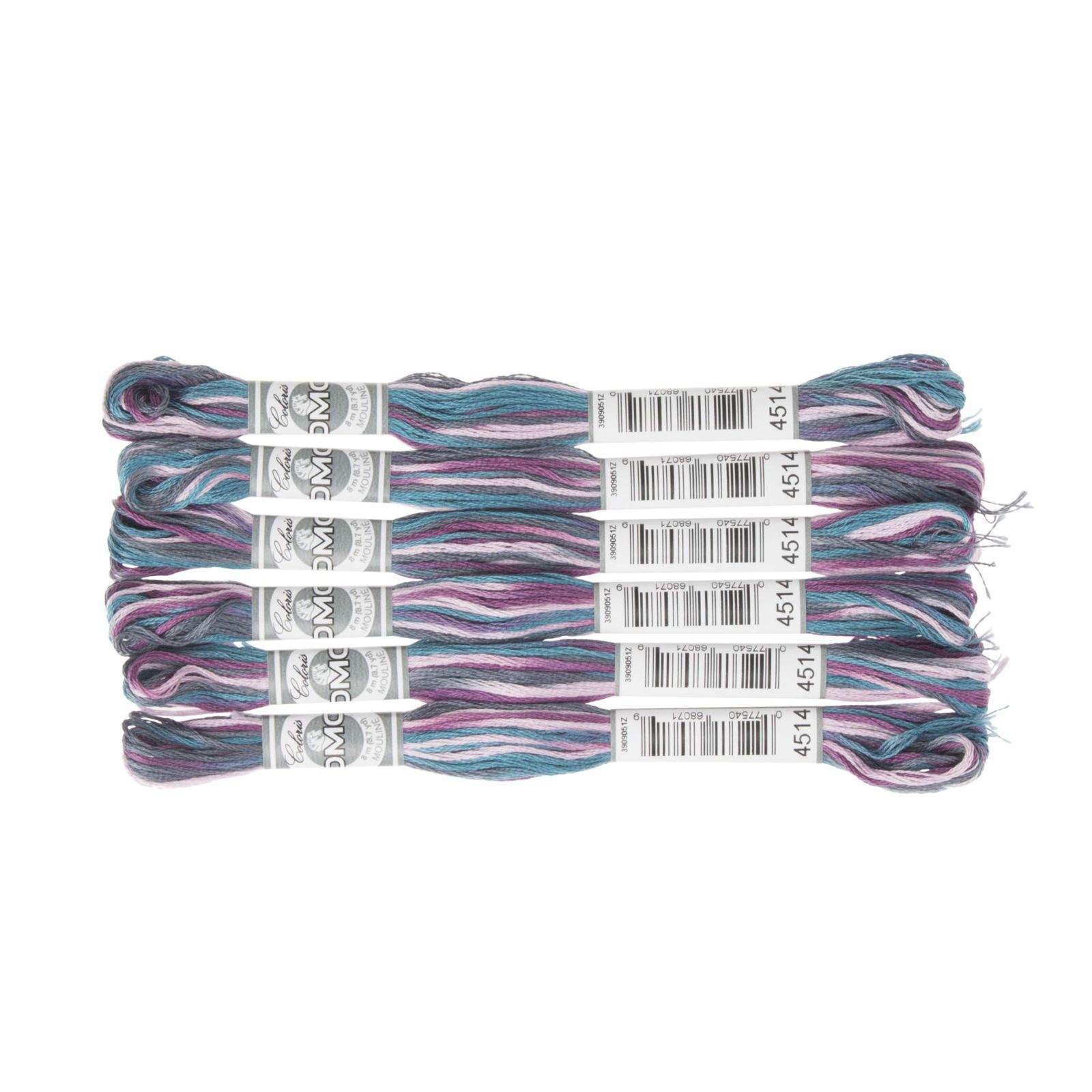 【数量限定】コロリ Coloris 刺繍糸 6束入 25番 DMC #4514 DMC517B - メルカリ