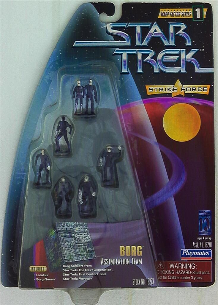 PLAYMATES STRIKE FORCE FIGURE PACKS BORG ASSIMILATION TEAM - メルカリ