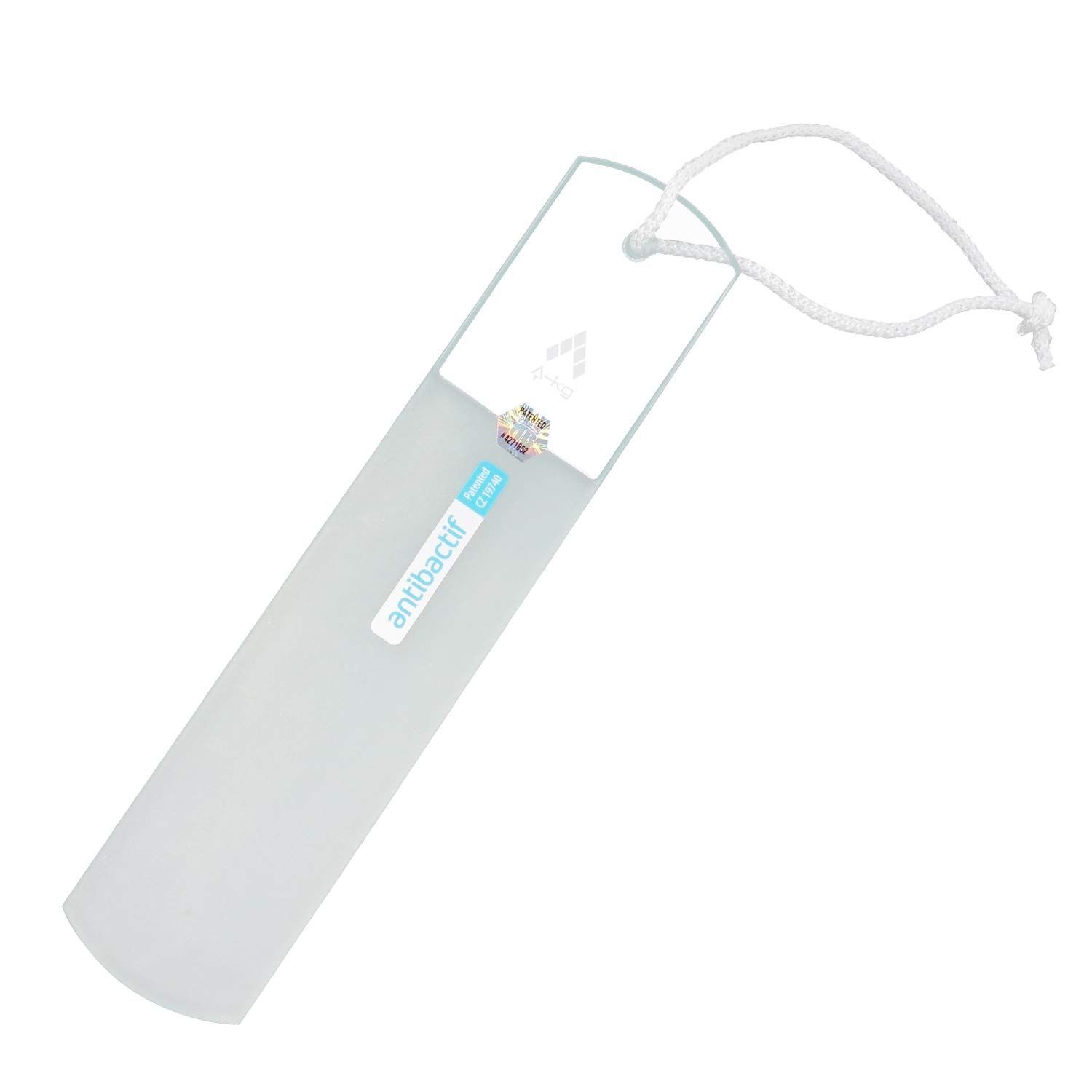 【人気商品】ガラス製 抗菌 クリア かかと用やすり 抗菌光触媒コーティング Antibactif BLAZEK かかと削り かかとやすり ...