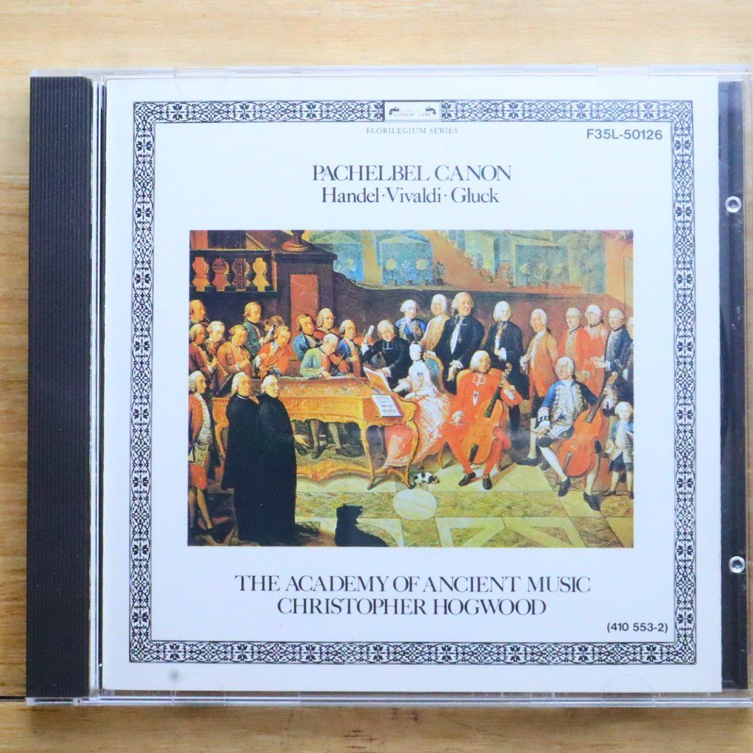 中古CD★クリストファー・ホグウッド/Christopher Jarvis Haley Hogwood PACHELBEL CANON Handel Vivaldi Gluck ...