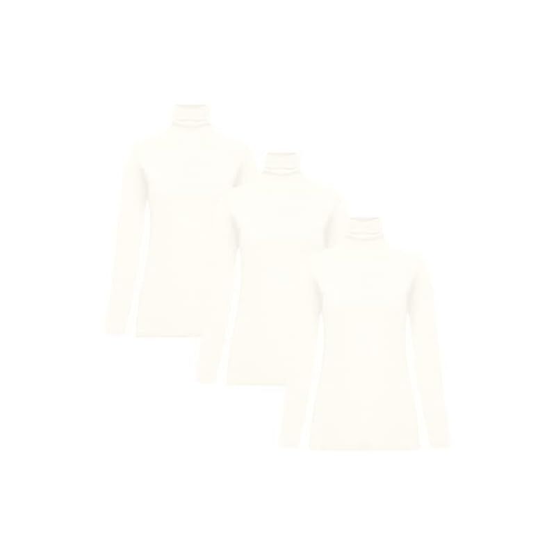 fun. WARMACTIVE レディース タートルネック 3枚セット WHITE M 帝人フロンティア企画 - メルカリ