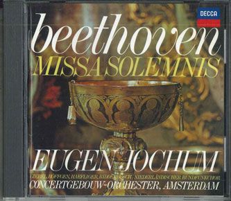 CD Eugan Jochum Beethoven:missa Solemnis PROC2021 DECCA /00110 - メルカリ