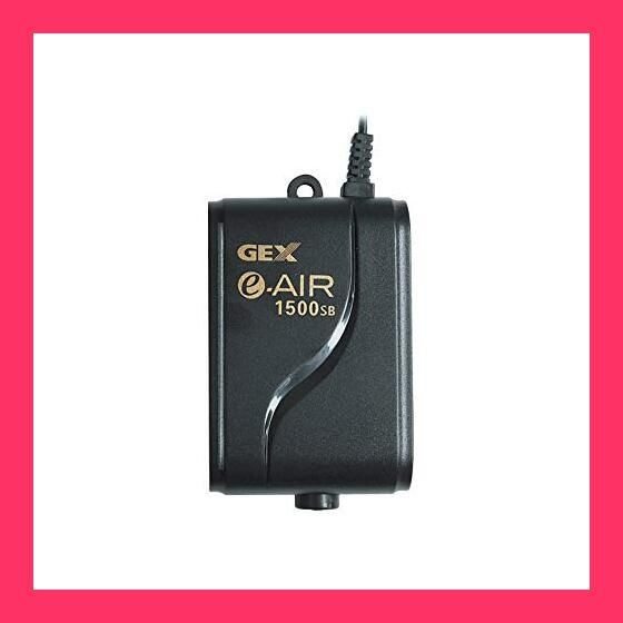 【スタッフおすすめ！】GEX AIR PUMP e‐AIR 1500SB 吐出口数1口 水深40cm以下・幅60cm水槽以下 静音エアーポンプ - メルカリ