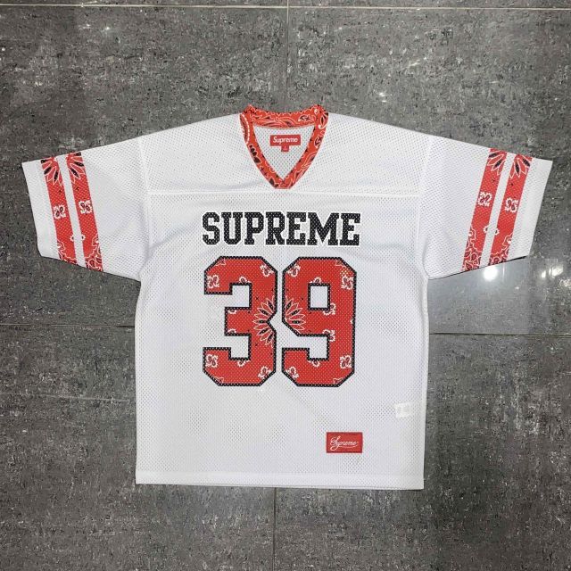 Supreme 25ss Bandana Baseball Jersey SIZE-S シュプリーム バンダナ