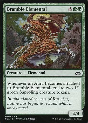 【中古】マジックザギャザリング 059/156[C]：【PCA】Bramble Elemental/棘茨の精霊 - メルカリ