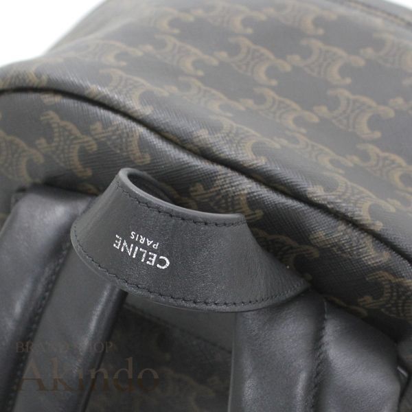 新品同様】セリーヌ バックパック トリオンフ キャンバス A4 CELINE
