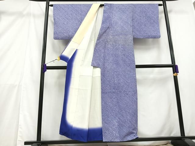 平和屋着物□大変加工の良い総絞り小紋 正絹 逸品 AAAY3472mf