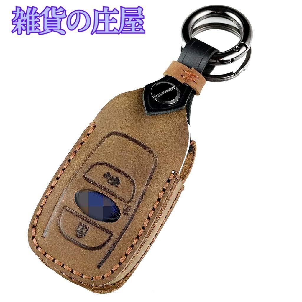 【激安セール】YANMW スバル キーケース 本革 レザー製 キーケース キーカバー フレヴォーグ レガシィ B4 インプレッサ G4 WRX S4 STI XV Outback ...