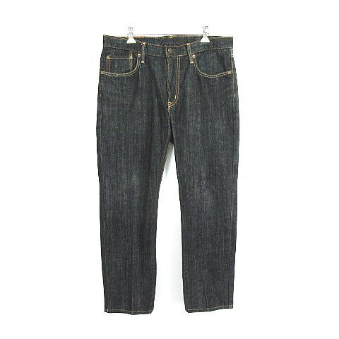 エドウィン EDWIN INTERNATIONAL BASIC E403 デニム ジーンズ ボトムス ストレート 32 ブラック ※EKM - メルカリ