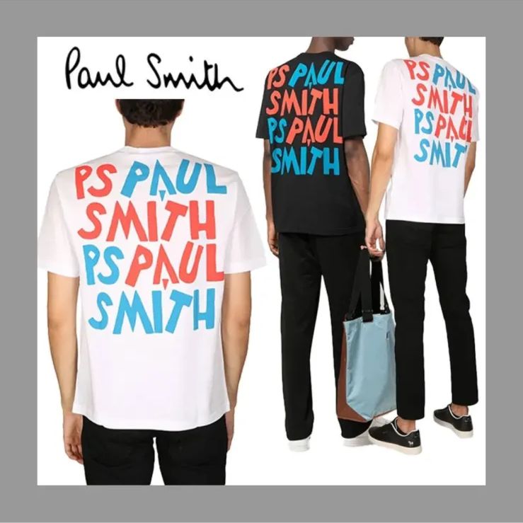新品 訳あり 特価 セール PaulSmith ポールスミス 半袖 メンズ ロゴT 黒 半袖Tシャツ Tシャツ - メルカリ
