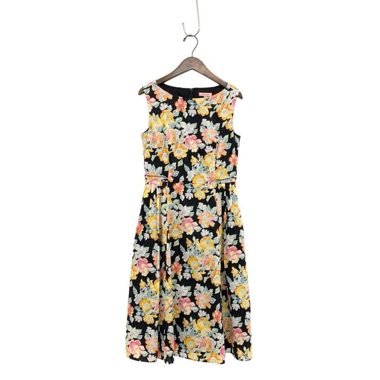 2023SS TOCCA トッカ I CHERISH LIBERTY ドレス リバティドレス プリント ワンピース OL・表参道店限定カラー ブラック 0 OPTOSS0040 - メルカリ