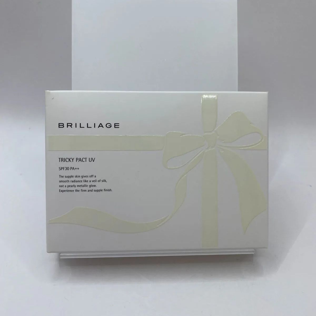 【未開封】BRILLIAGE ブリリア―ジュ トリッキーパクト UV ライトベージュ 10 パウダリーファンデーション - メルカリ