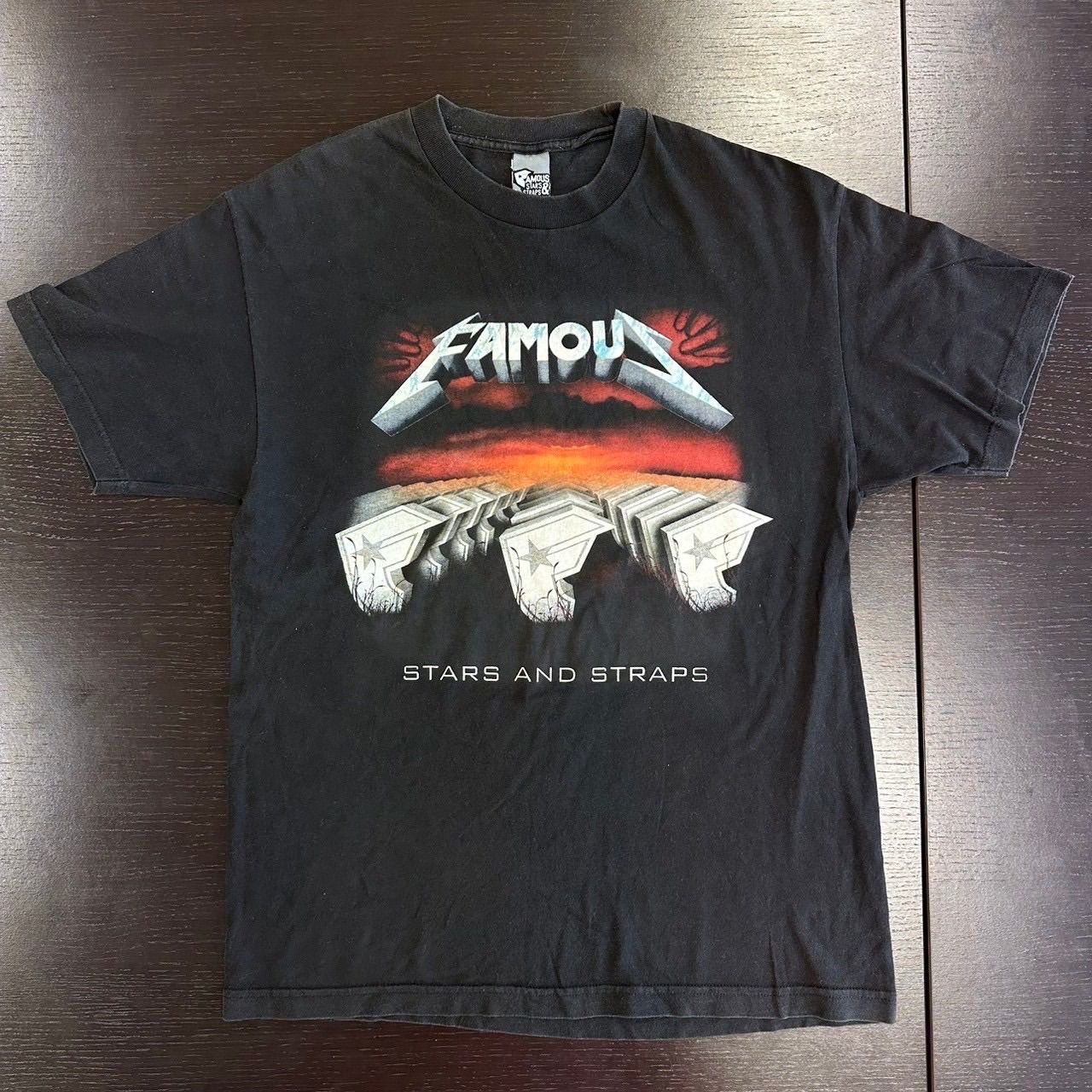FAMOUS STARS AND STRAPS Tシャツ 黒 L - メルカリ