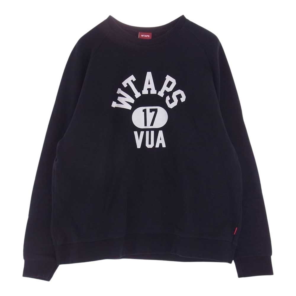 WTAPS ダブルタップス スウェット SCREEN WTAPS 17 VUA プリント スウェット ブラック系 XL【中古】 - メルカリ