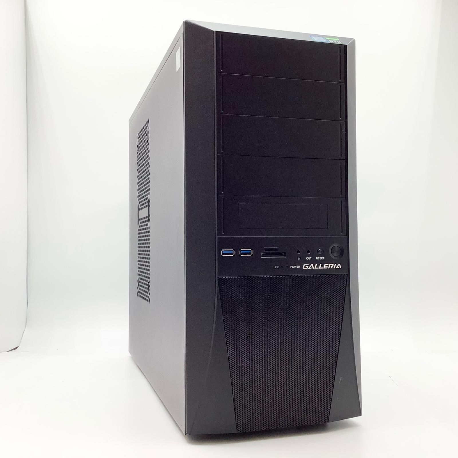 【全額返金保証】【最速発送】GALLERIA XF Intel Core i7-9700K 16GB SSD 480GB NVIDIA GeForce RTX 2070 SUPER 美品 動作 ...