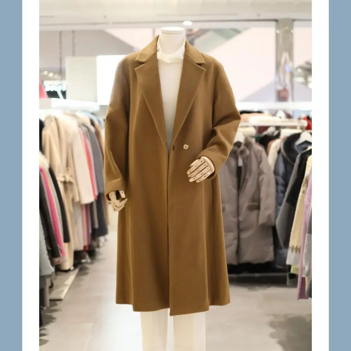 【雷市場（ポンジャン）商品韓国直送】ザ・アイ ( THE IZZAT ) ウール カシミヤ フレアコート 55 ー 66 新品 - メルカリ